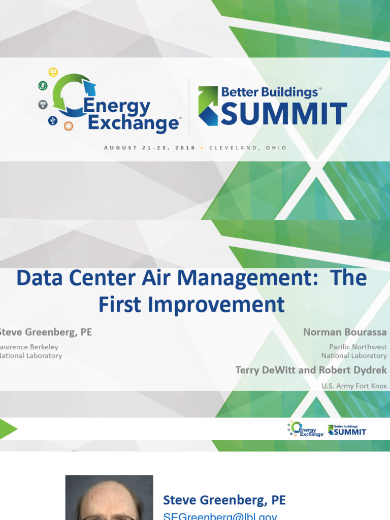 Data Center Air Management Download Free Pdf Data Center