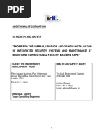 JICA Standard Safety Specification Guide | PDF | Specification ...