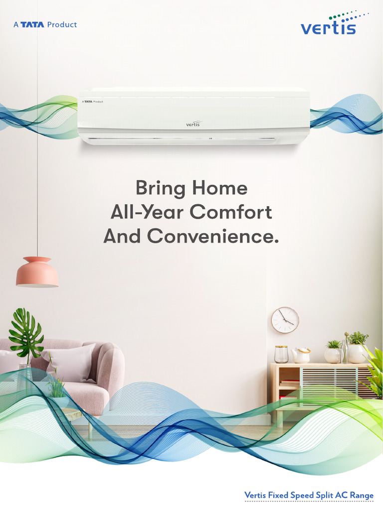 Vertis (A Tata Product) Split AC Catalogue - Rotary QATAR | PDF