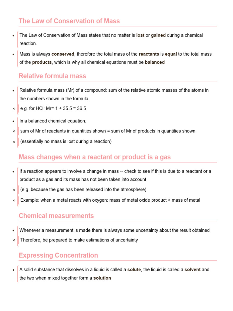 Quantitative | PDF | Chemical Reactions | Chemical Substances