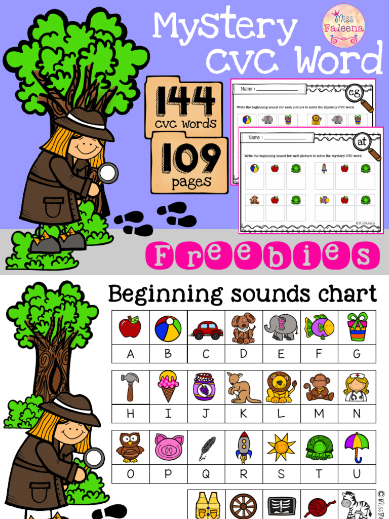 Free Mystery CVC Word | PDF | Intellectual Property Law | Business Law