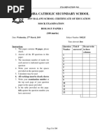 2023 Msce Physics Paper 1 | PDF | Force | Quantity