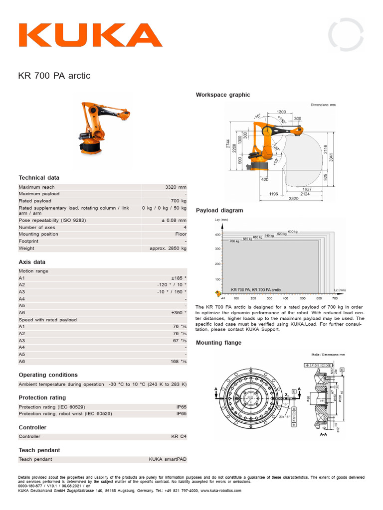 Kuka KR 700 Pa | PDF