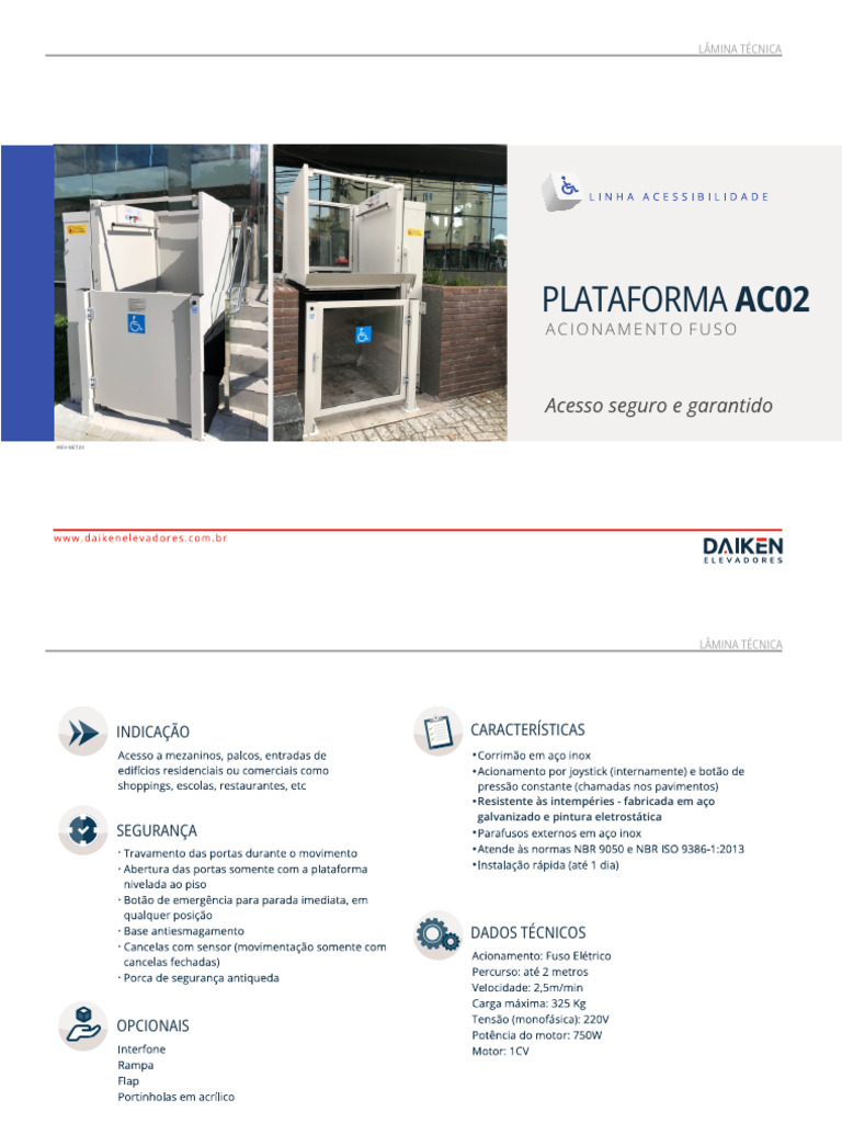 AC02 - Lâmina Técnica | PDF