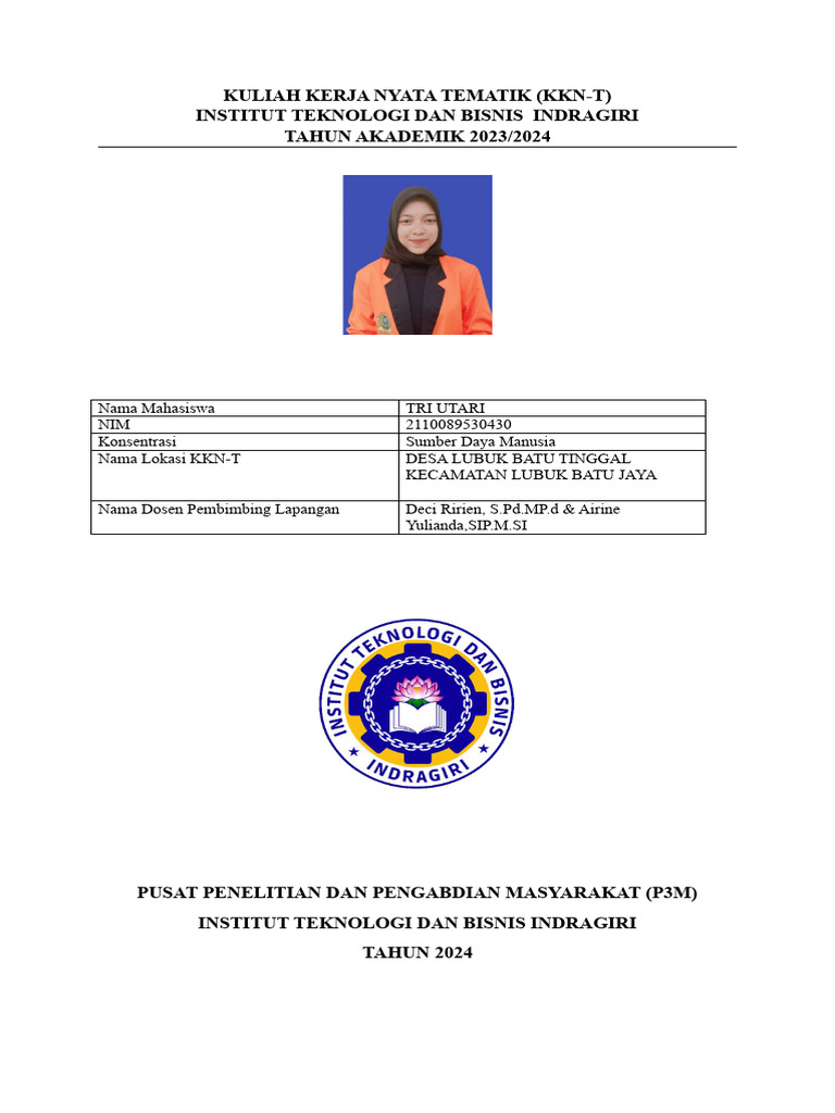 Logbook Tri Utari | PDF