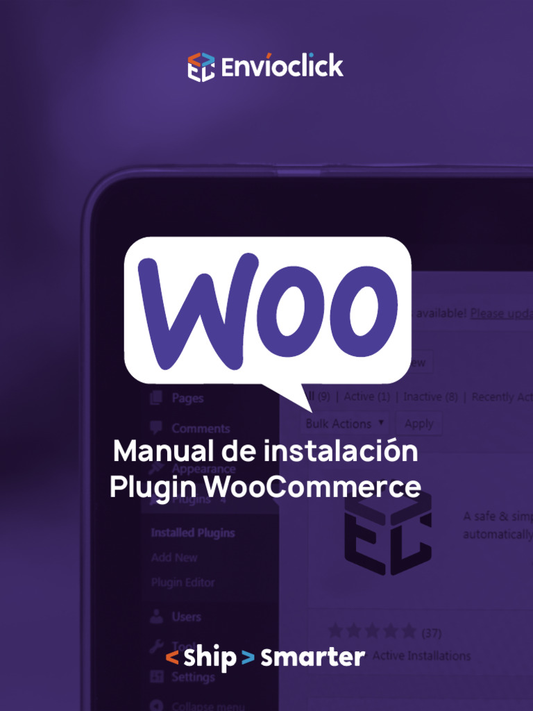 Manual de Instalacion de Envioclick Plugin para Woocommerce | PDF | Word Press | Enchufe ...