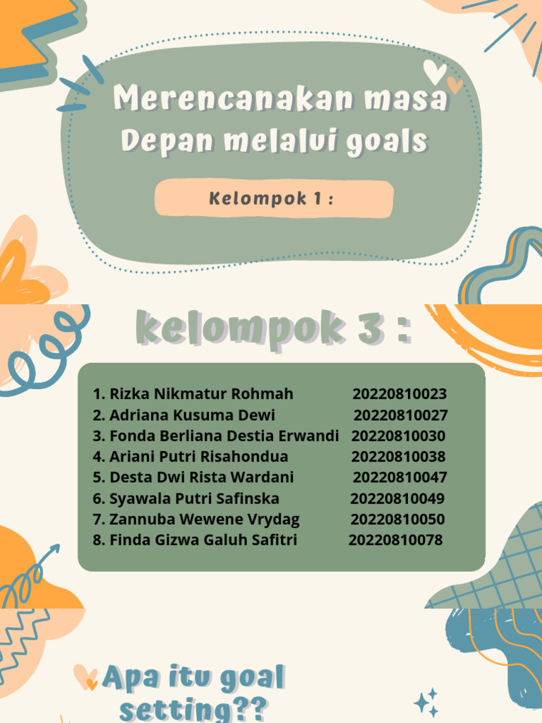 Pentingnya Goal Setting untuk Siswa | PDF