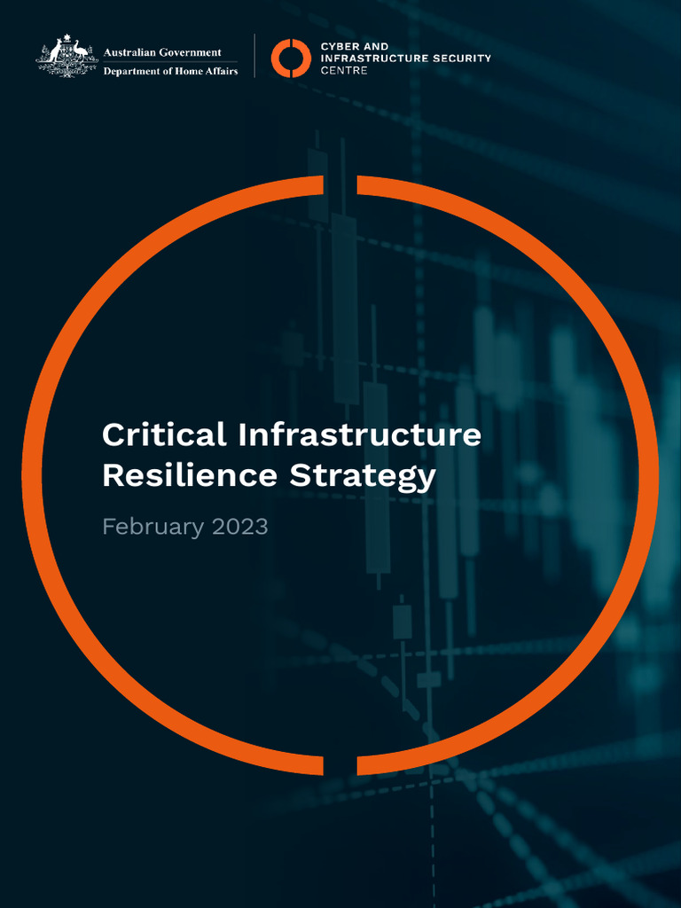 Critical Infrastructure Resilience Strategy 2023 | PDF | Climate ...