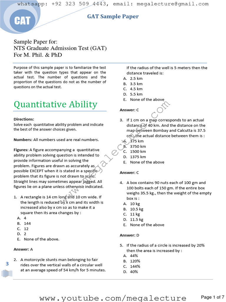 Gatsp 1 PDF Area