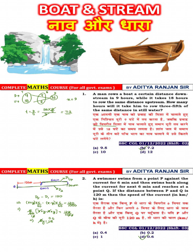 Boat and Stream PS | PDF