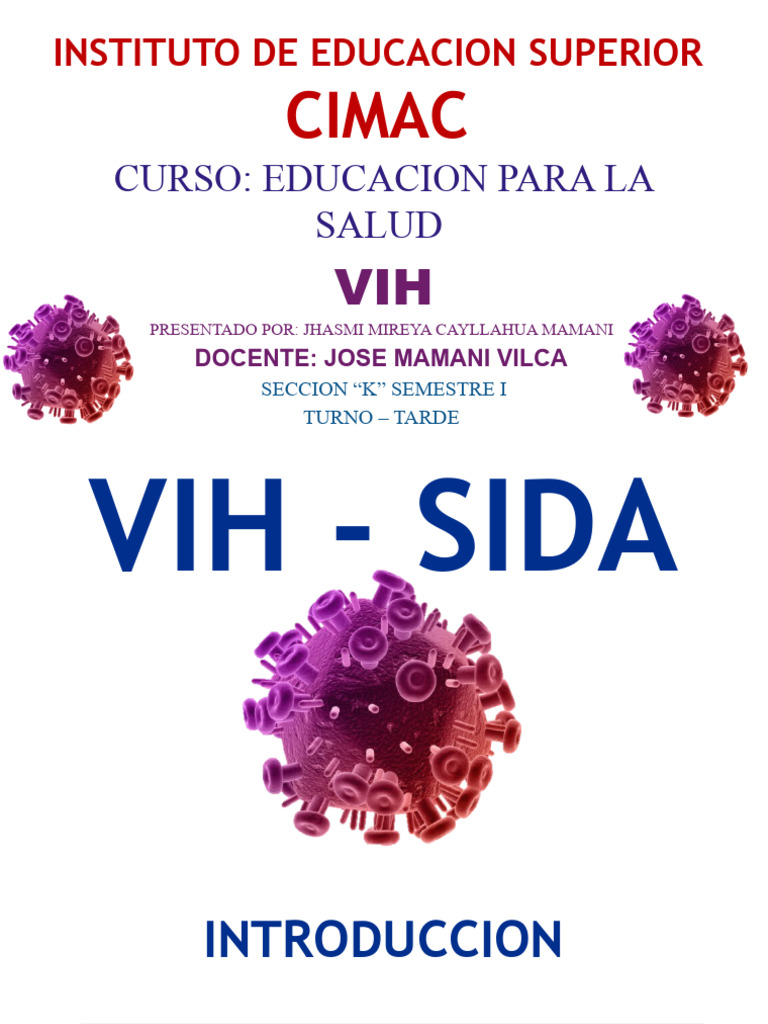 VIH y SIDA: Diferencias y Tratamientos | PDF | VIH | VIH / SIDA
