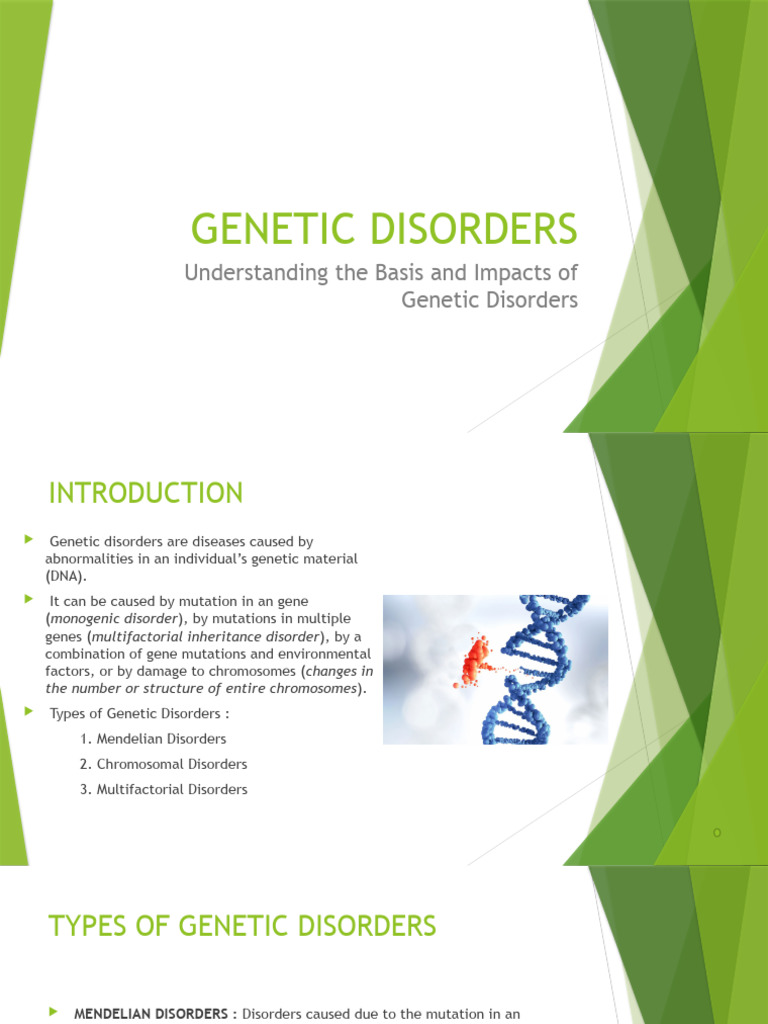 Genetic Disorder Original | PDF | Genetic Disorder | Genetics