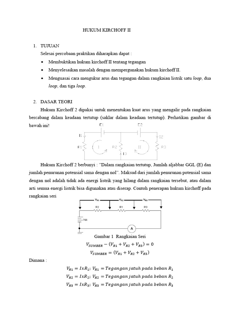 5 - Hukum Kirchoff II | PDF