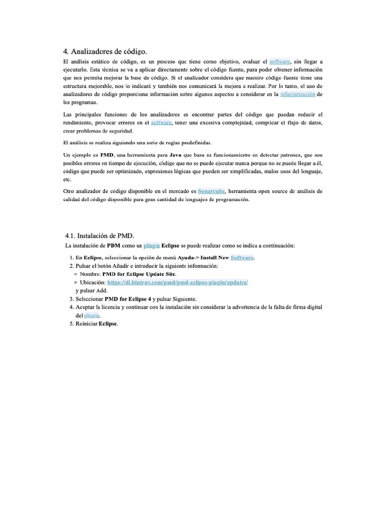 AA - Análisis de Código Estático | PDF