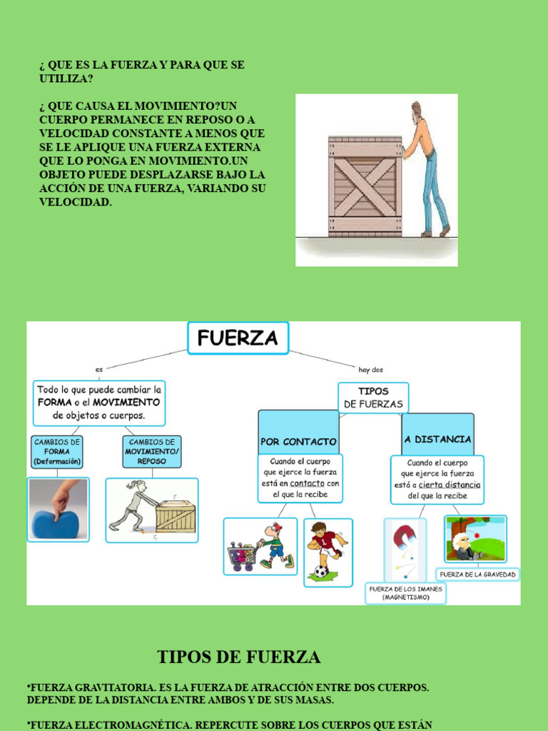 La Fuerza | PDF | Fuerza | Fricción