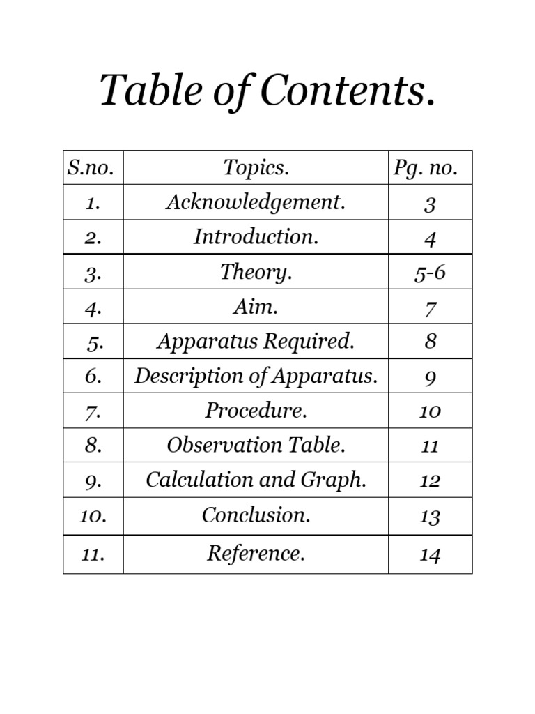 Physics Investigatory Project | PDF