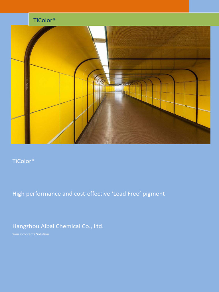 Ti Color | PDF | Titanium Dioxide | Pigment