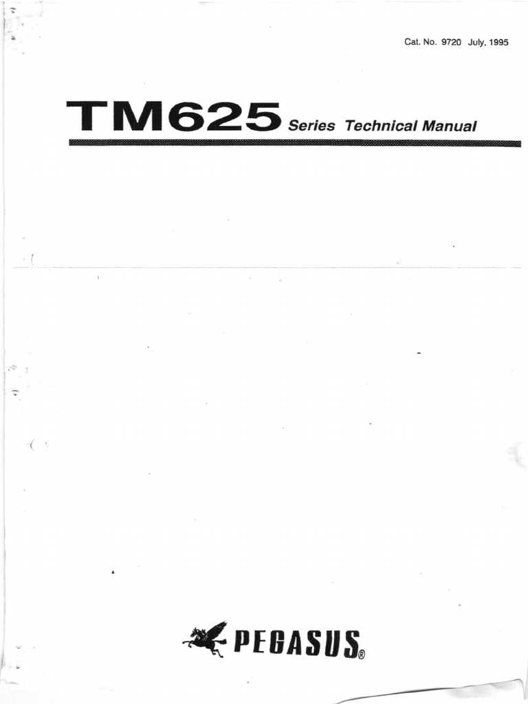TM625 - Series Technical Manual | PDF | Sewing Machine | Textile Arts