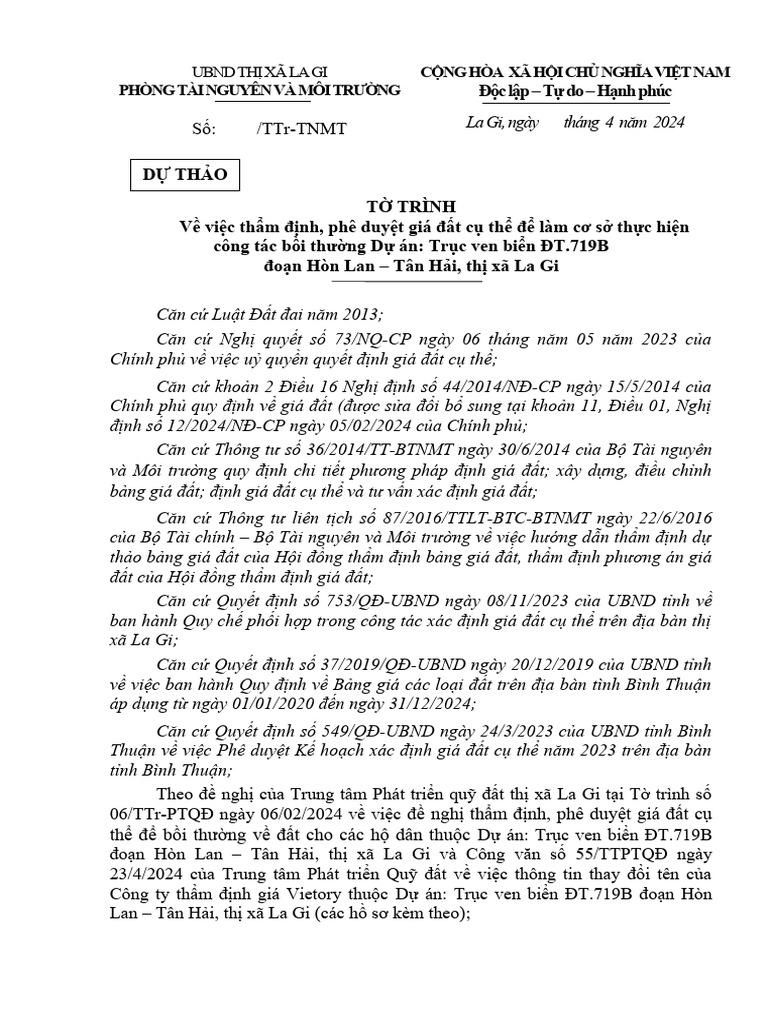 TTR - Trinh HDTD Gia Duong Hon Lan | PDF