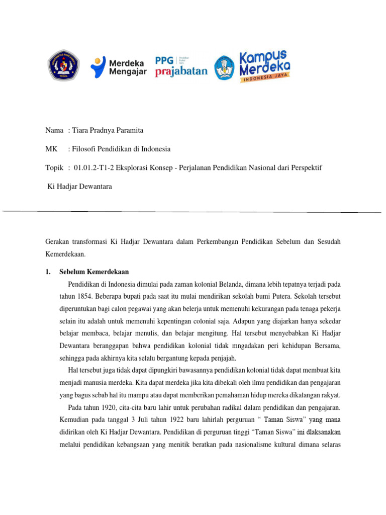 Eksplorasi Konsep FILOSOFI TOPIK 1 | PDF