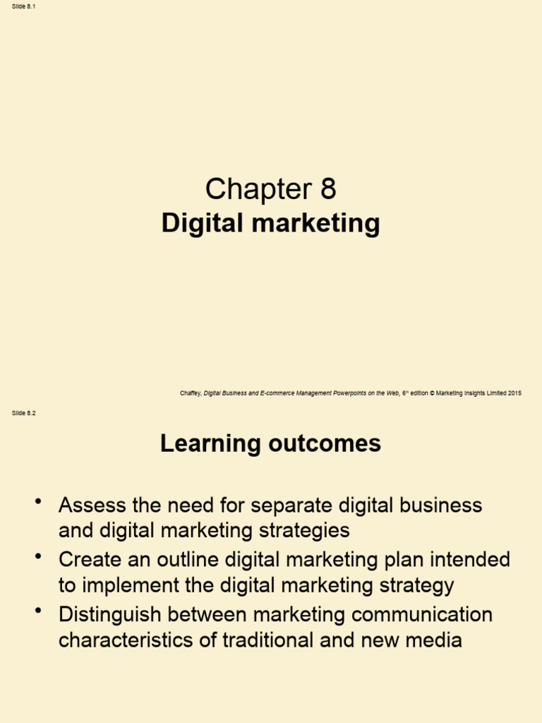 Digital Marketing Strategies Overview | PDF | Digital Marketing | Marketing
