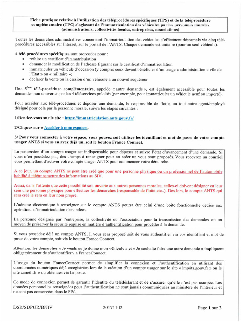 Annexes instruction CERT CIV et TPC | PDF