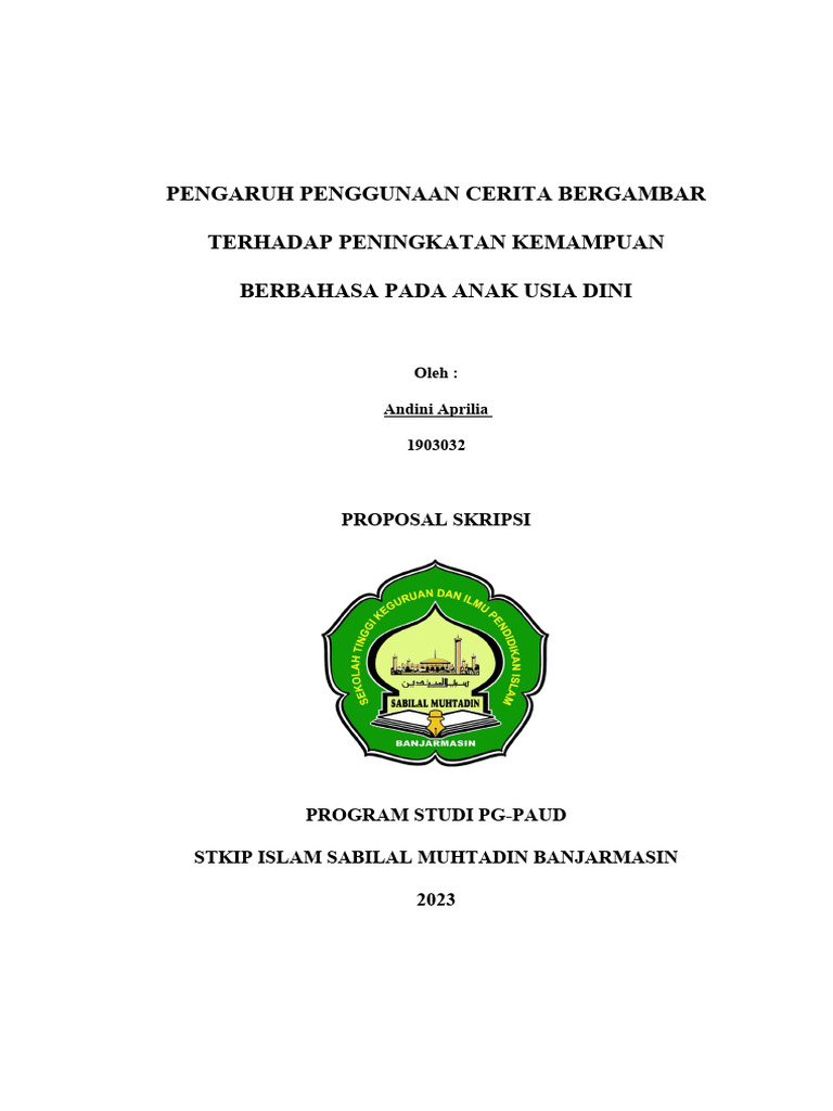Proposal Andini Aprilia - Revisi 1.2 | PDF
