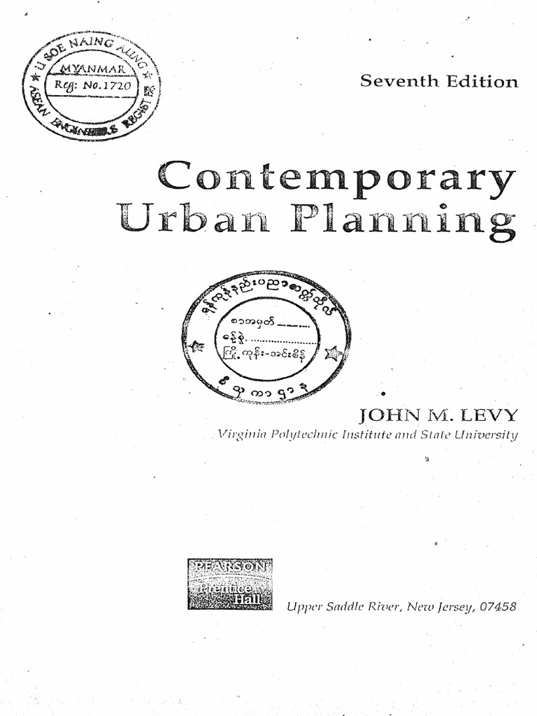 Contemporary Urban Planning | PDF