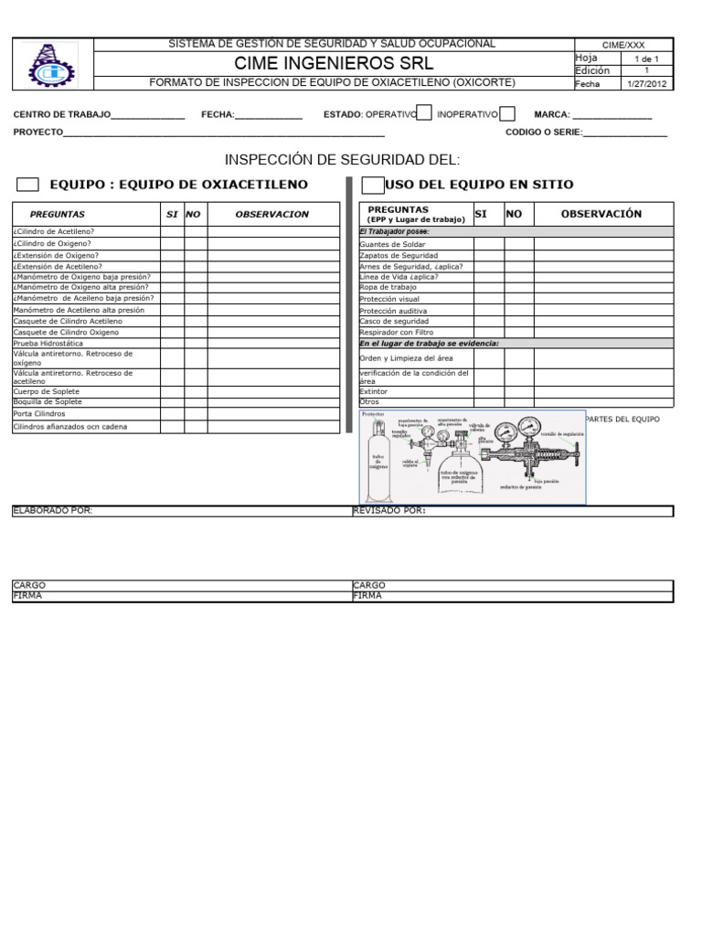 Ssoma - Fo.021 Check List de Escalera V00 | PDF Ssoma - Fo.021 Check List de Escalera V00 | PDF