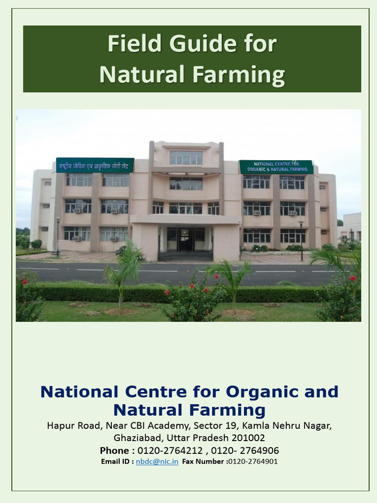 Field Guide For Natural Farming | PDF | Agriculture | Crop Rotation