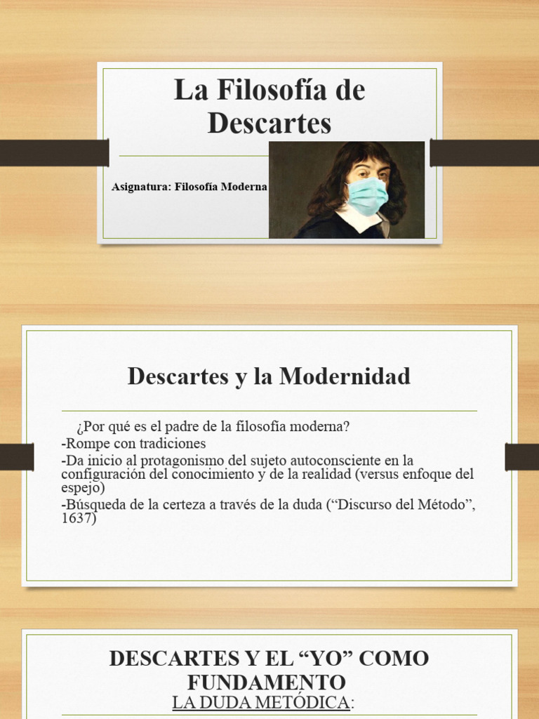 La Filosofía de Descartes | Descargar gratis PDF | René Descartes ...