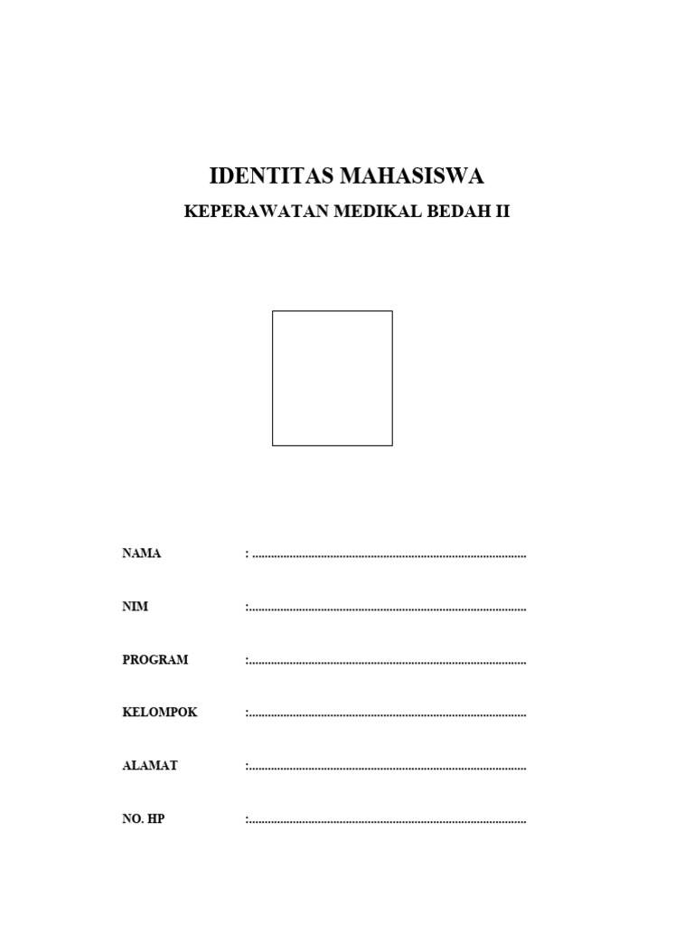 Format Pengkajian Modul PKK KMB Ii 2023-2024 | PDF