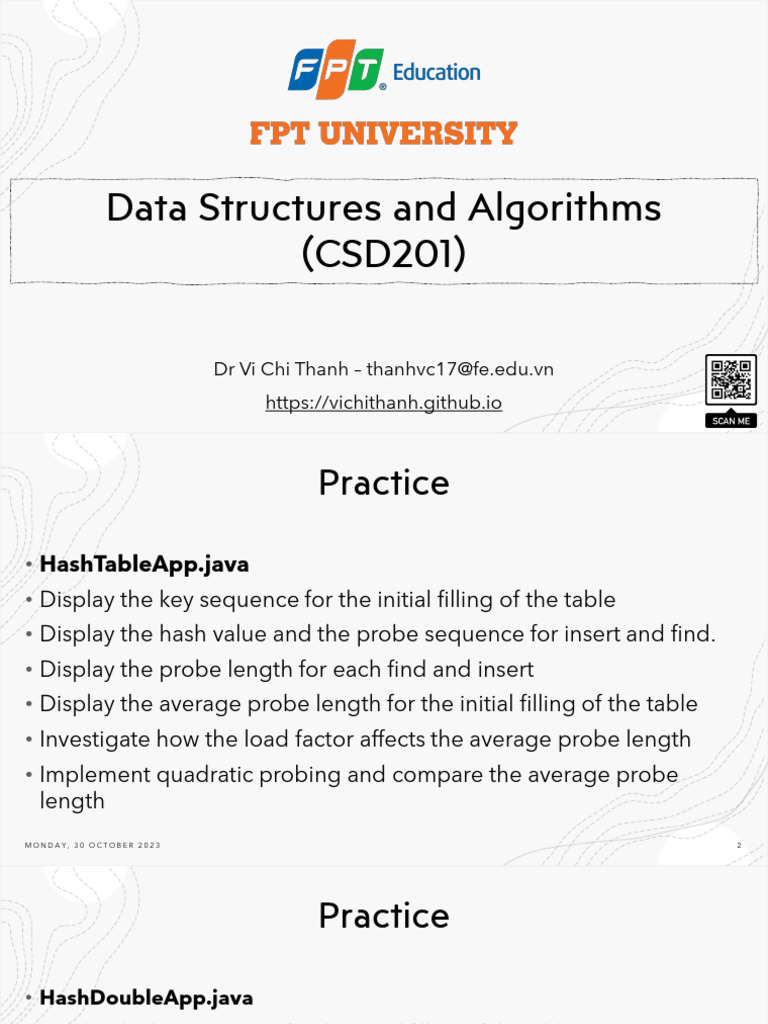 7 Hashing Practice Pdf 