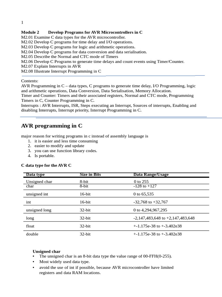 module 2 | Download Free PDF | Integer (Computer Science) | Office Equipment