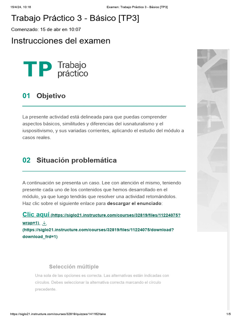 tp3 Introduccion Al Derecho Nota 7 | PDF | Moralidad | La Ley natural