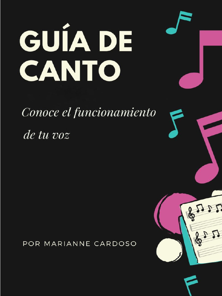 Guia De Canto Descargar Gratis Pdf Canto Sonido