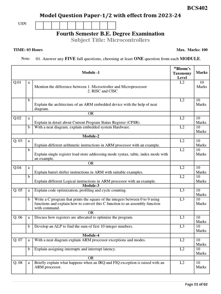 BCS402 | Download Free PDF | Cpu Cache | Central Processing Unit