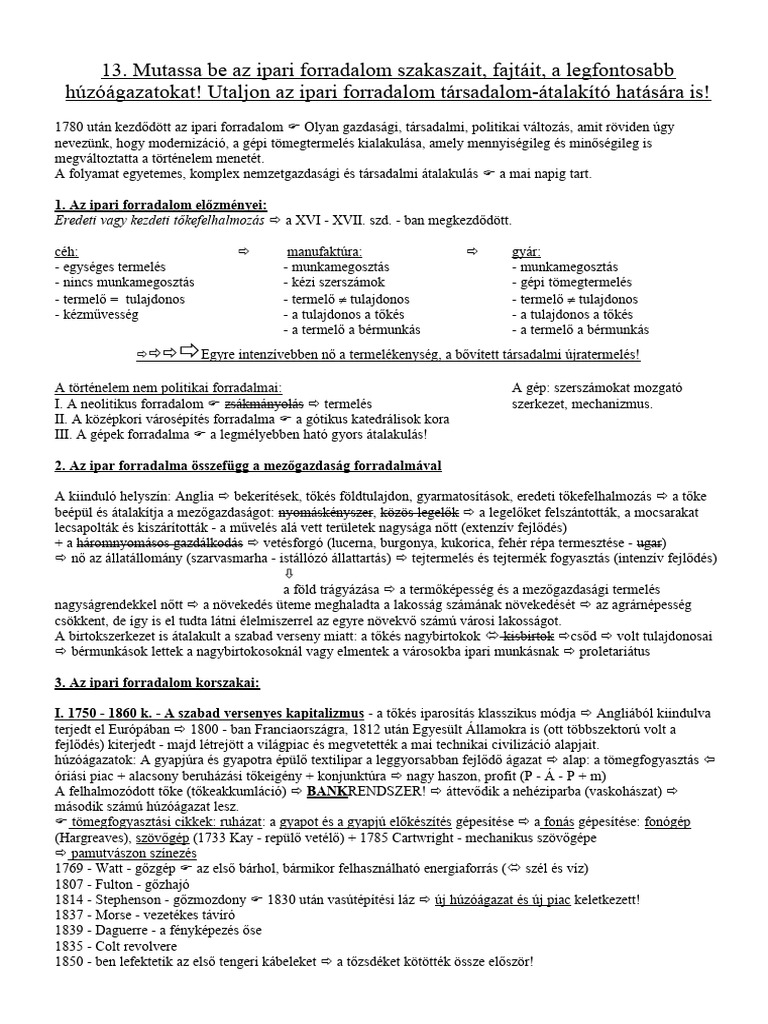 09 Az Ipari Forradalom | PDF