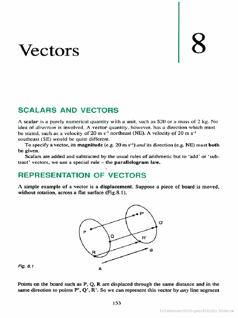 Ad Math Vectors | PDF