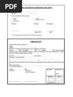 Formulir 3KK1 BPJS Ketenagakerjaan Tahap 1 | PDF