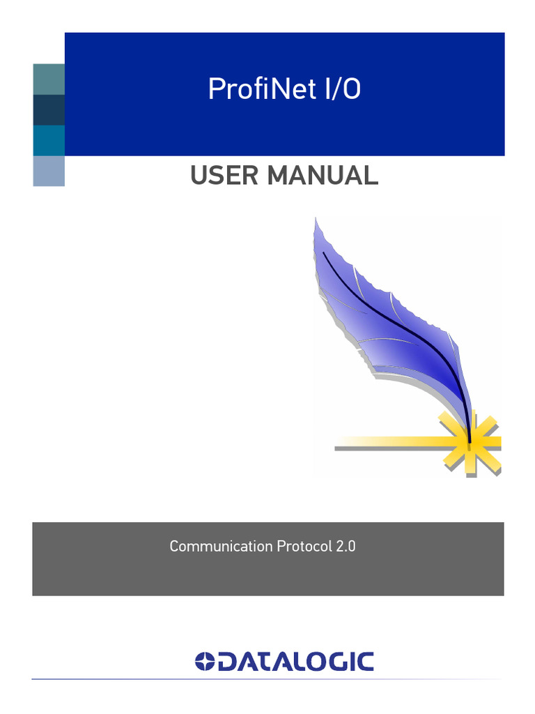 Profinet I - O User Manual | PDF | Programmable Logic Controller | Input/Output