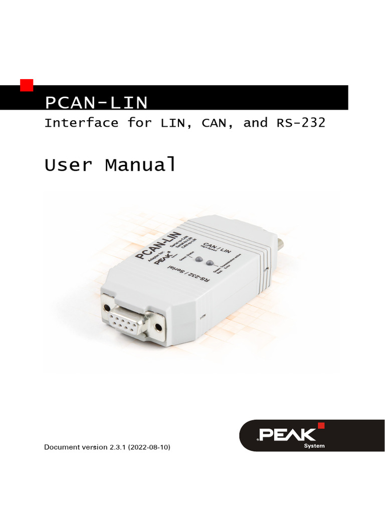 Pcan-Lin Userman Eng 1 | Download Free PDF | Computer Engineering | Computing