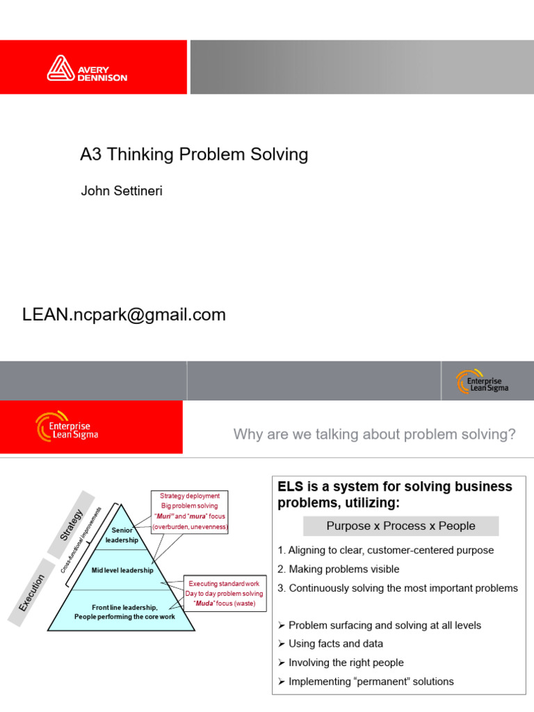 A 3 Thinking Problem Solving Tool 1608216807 | PDF | Performance ...