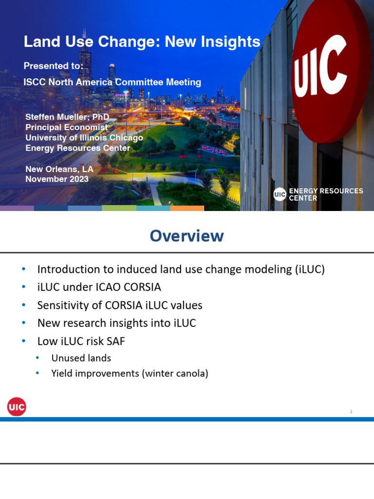 2.1 - TCNA141123 - Land Use Change New Insights - UIC - Steffen Mueller | PDF | Agriculture ...