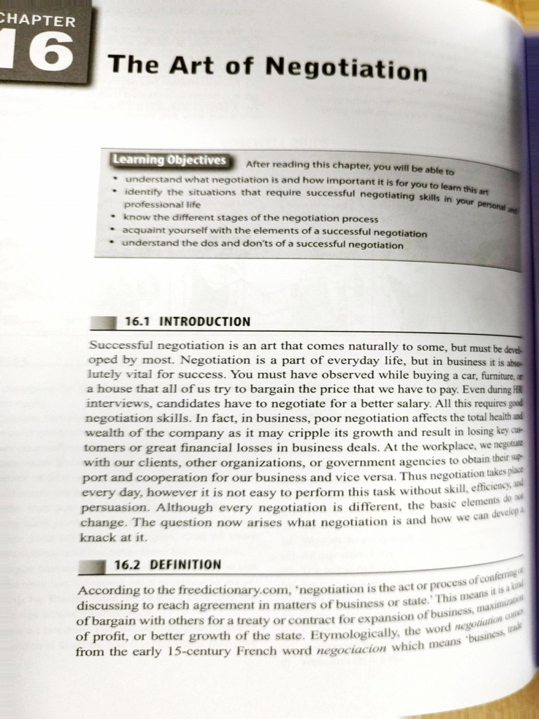 The Art of Negotiation | PDF | Negotiation | Psychological Concepts