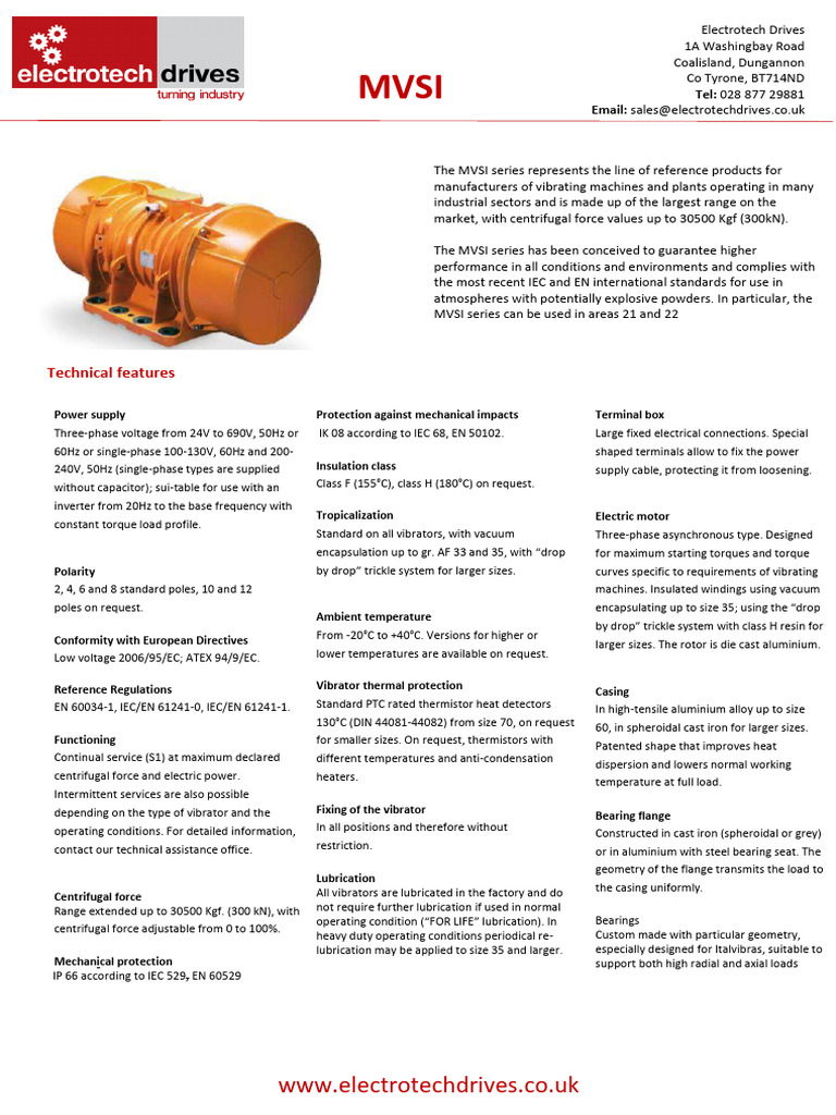 MVSI 4 Pole | PDF | Electrical Engineering | Electricity