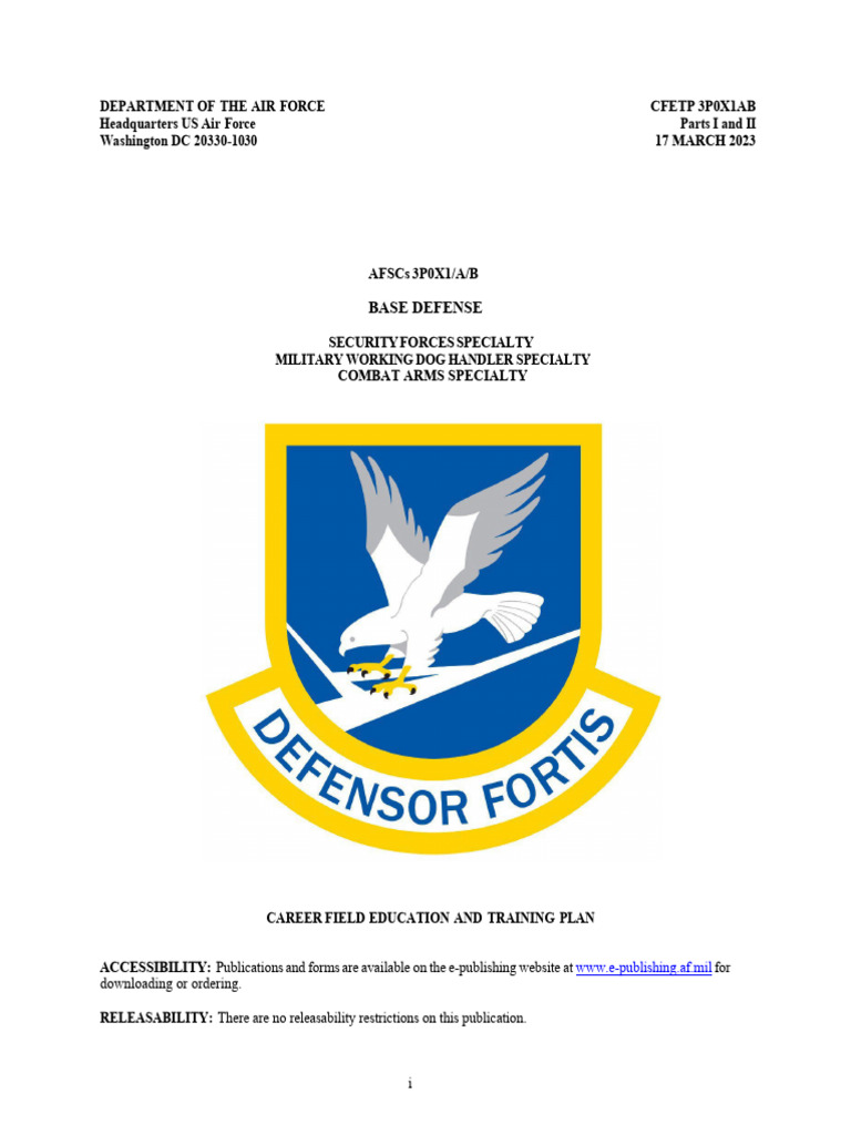 Cfetp 3 P 0 X 1 Ab | PDF