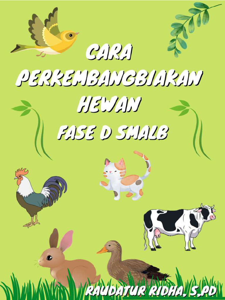 Modul Ajar IPA: Perkembangbiakan Hewan | PDF
