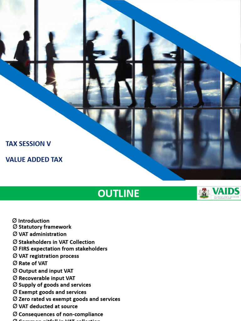 Tax Session I - VAT | PDF | Value Added Tax | Taxes
