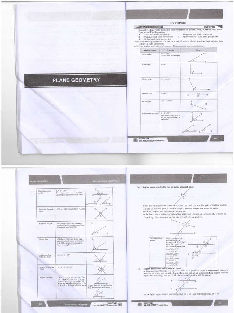 Plan Geometery | PDF